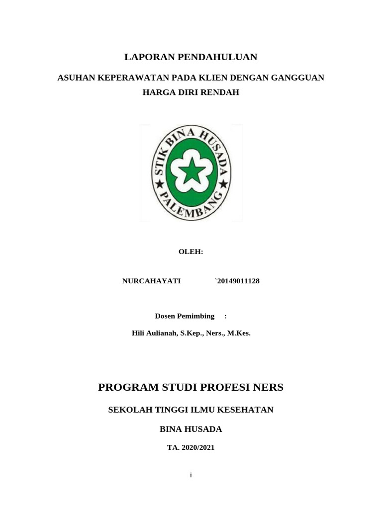 LP HDR Nurcahayati | PDF | Karier & Perkembangan | Kesehatan Holistik
