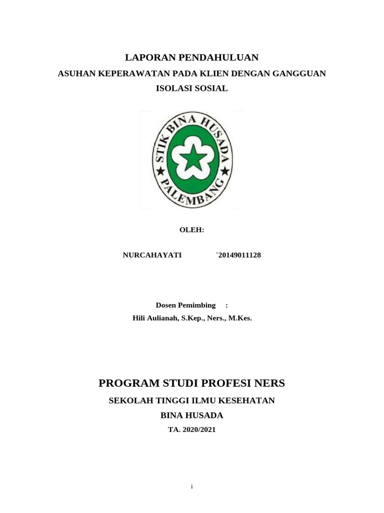 LP Isos Nurcahayati | PDF