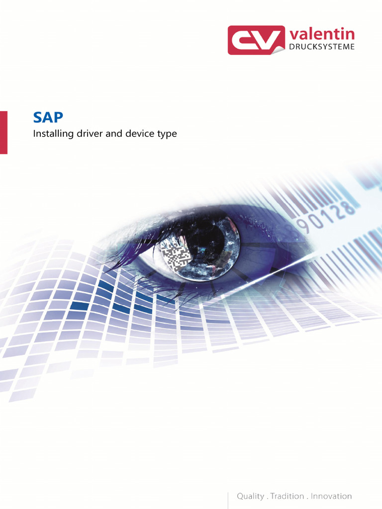 SAP - Installing Driver and Device Type | PDF | Computing | Software