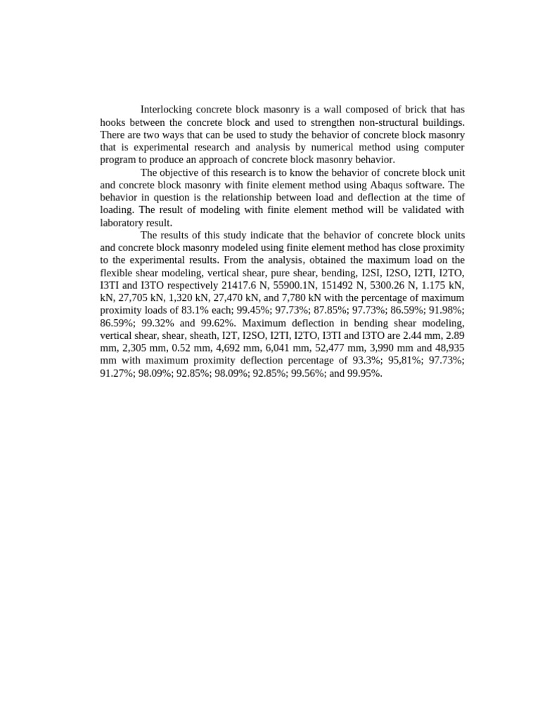 Abtrak Inggris | PDF