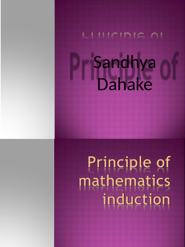 Mathematical Induction | PDF | Mathematical Proof | Deductive Reasoning Mathematical Induction | PDF | Mathematical Proof | Deductive Reasoning