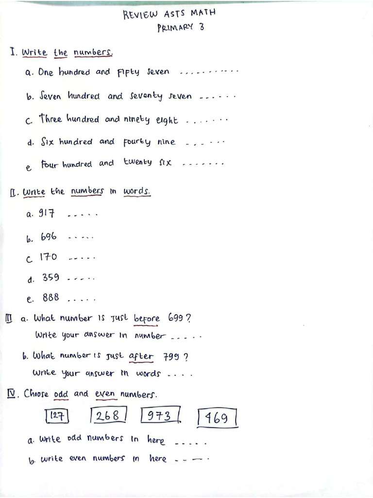 Exercise Math P3 | PDF