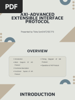 AXI Protocol | PDF | Input/Output | Computer Architecture