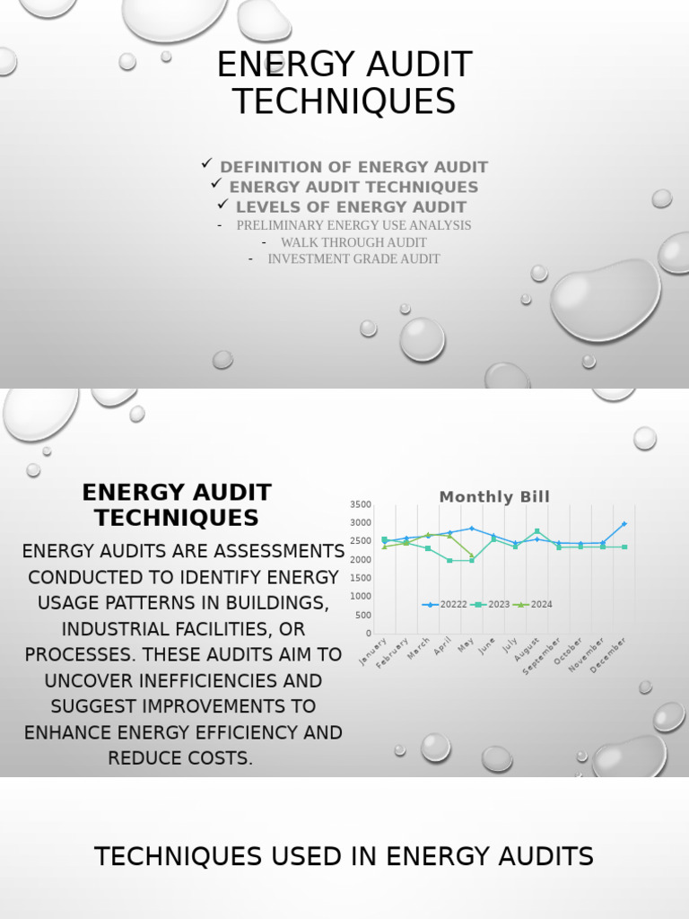 Energy Audit Techniques | PDF | Energy Conservation | Efficient Energy Use