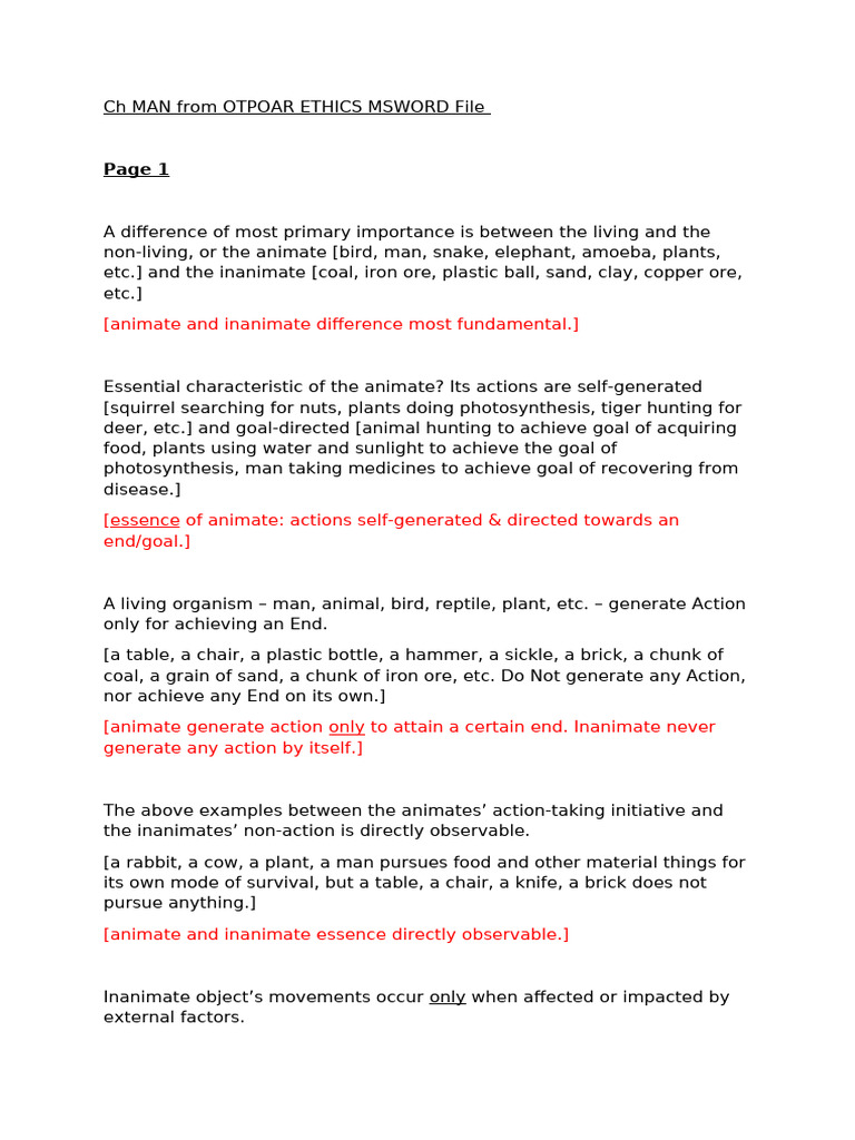 01 My Ethics Analysis Dec22 | PDF | Science | Existence