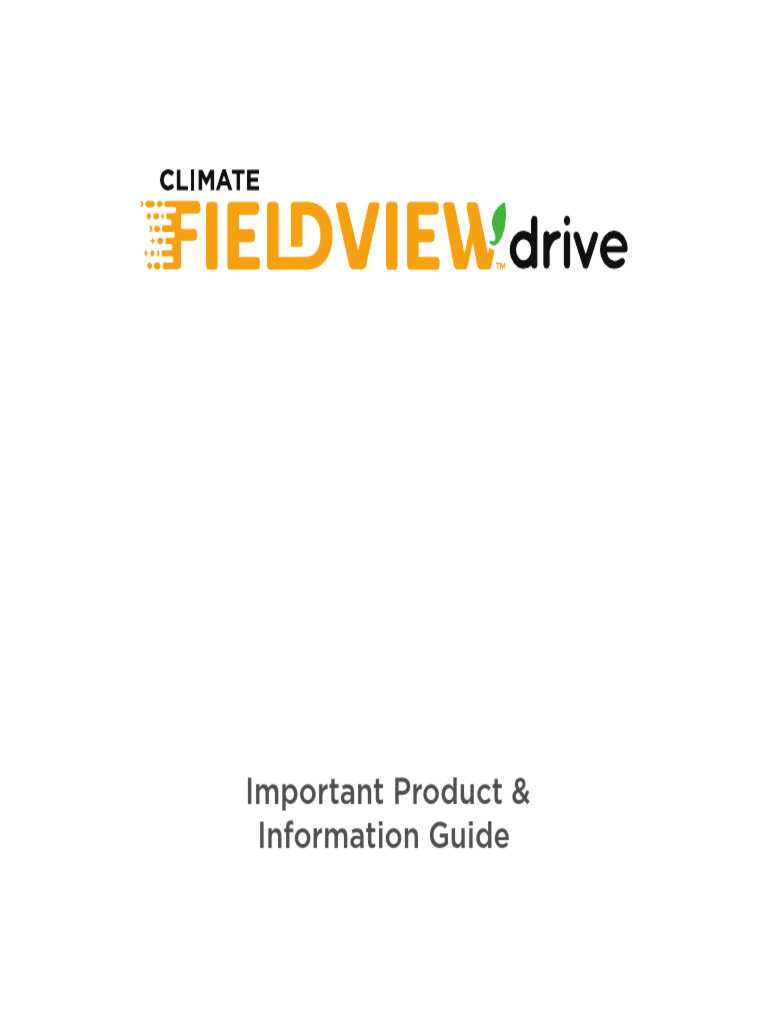 FieldView Drive Guide Ad3f7562 | PDF | I Pod | I Pad
