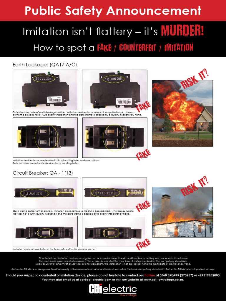 CBI Counterfeit Poster | PDF | Counterfeit