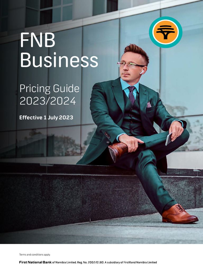 FNB Business Banking Pricing | PDF | Debit Card | Credit Card