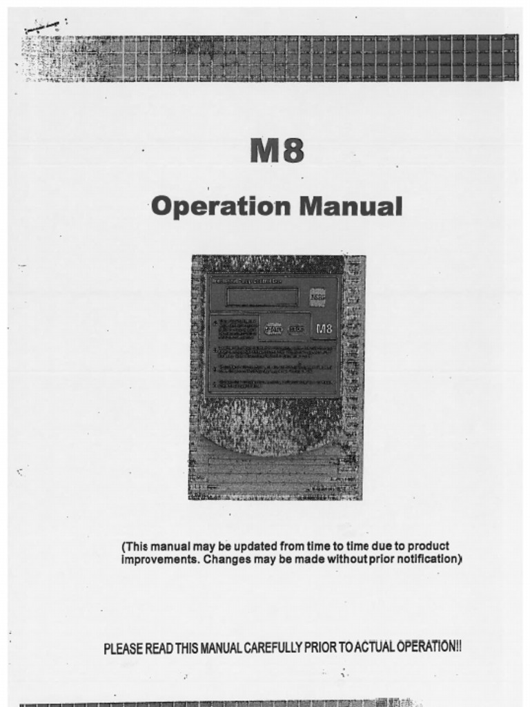 M8 and M531 and K531 | PDF