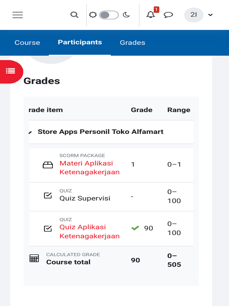 Store Apps Personil Toko Alfamart Activity Report (Grade) Alfa Learning | PDF