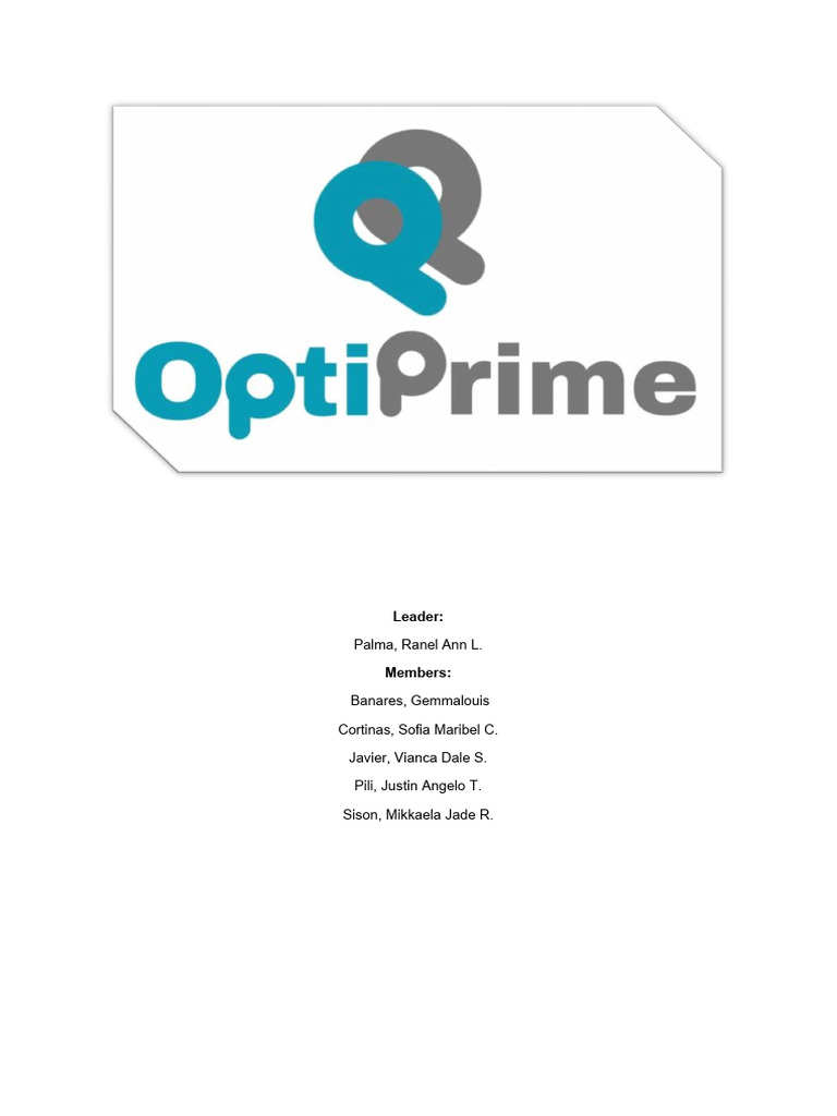 OptiPrime_FINAL | PDF | Human Resource Management | Recruitment