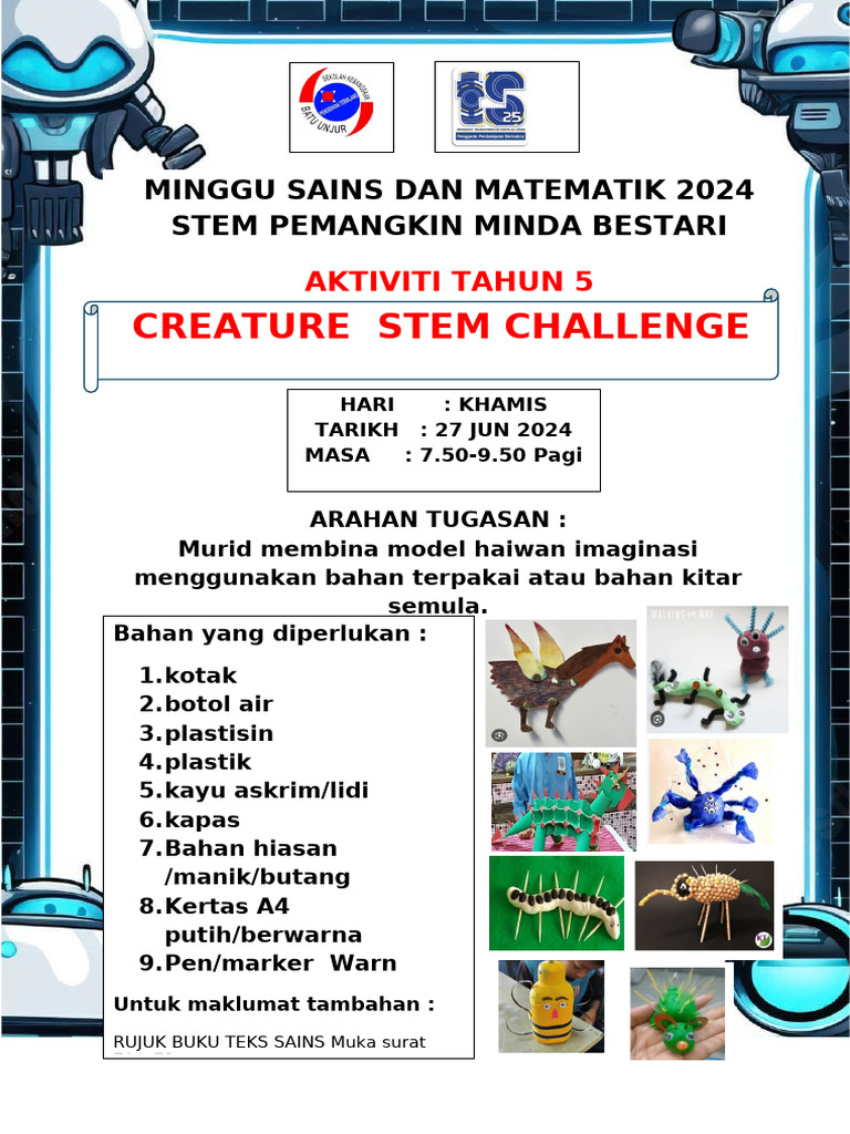 Poster Tahun 5 Stem 2024 | PDF