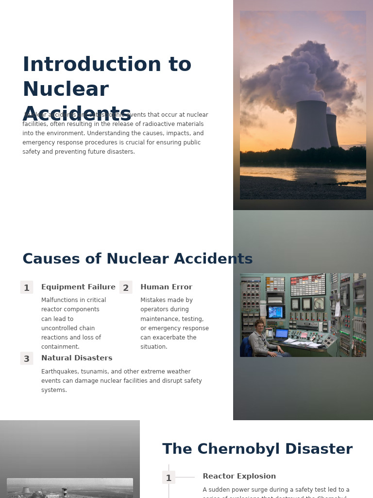 Introduction To Nuclear Accidents | PDF | Nuclear And Radiation ...