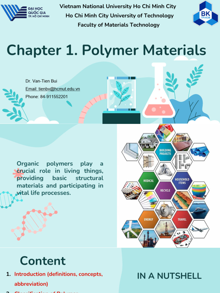 Introduction to Polymer Materials | PDF | Polymers | Copolymer