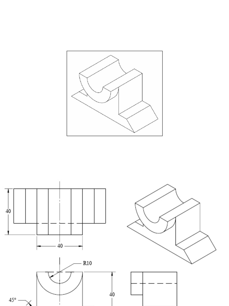 SolidWorks Education Drawing Exercises | PDF | Microcomputer Software ...