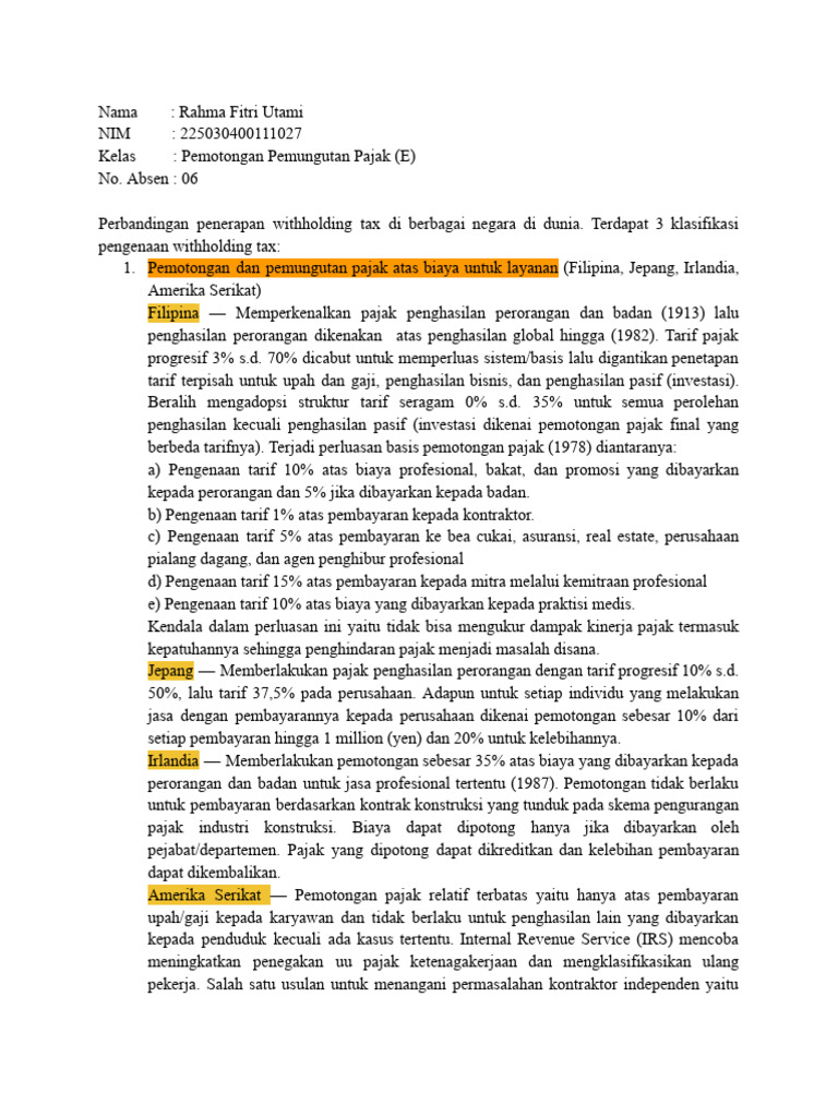 Rahma Fitri Utami - 22503040011027 - Analisis - Minggu 2 | PDF