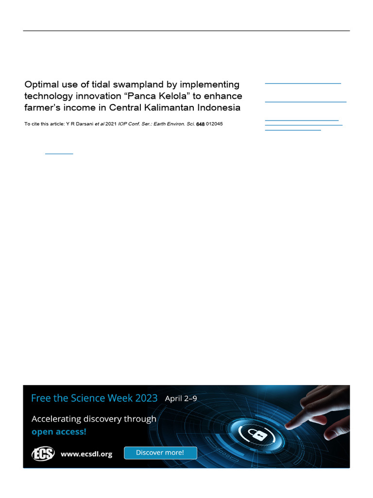 Darsani_2021 | PDF | Agriculture | Fertilizer