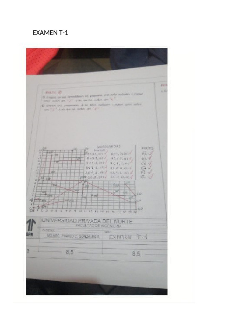 Examen T-1 Carrion Geo - Descri | PDF