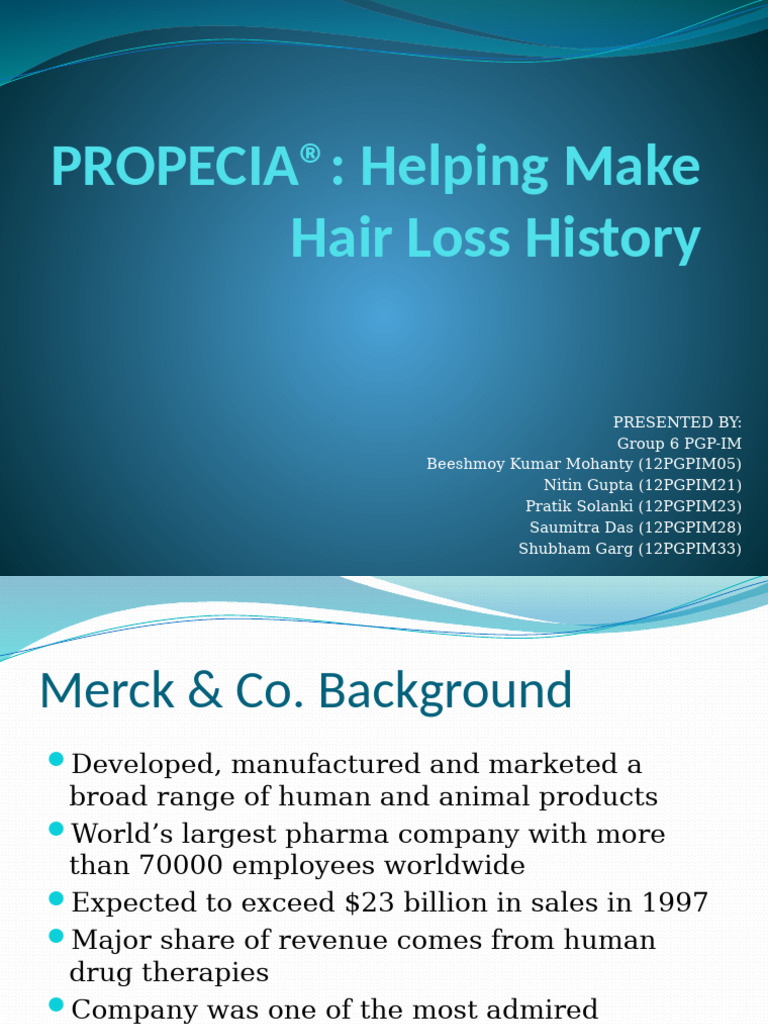 PROPECIA | PDF | Prescription Drugs | Health Sciences
