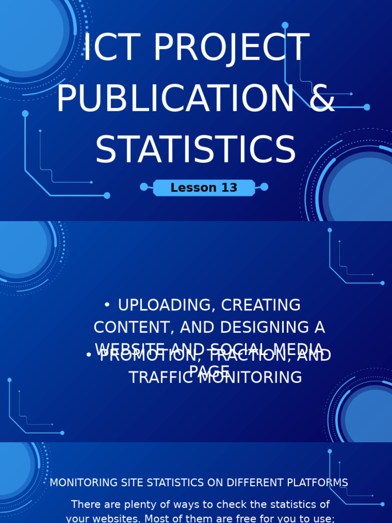 Ict Project Publication Statistics | PDF | Social Science