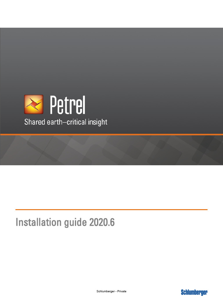 Petrel 2020-6 Installation Guide | PDF | Graphics Processing Unit | Installation (Computer Programs)