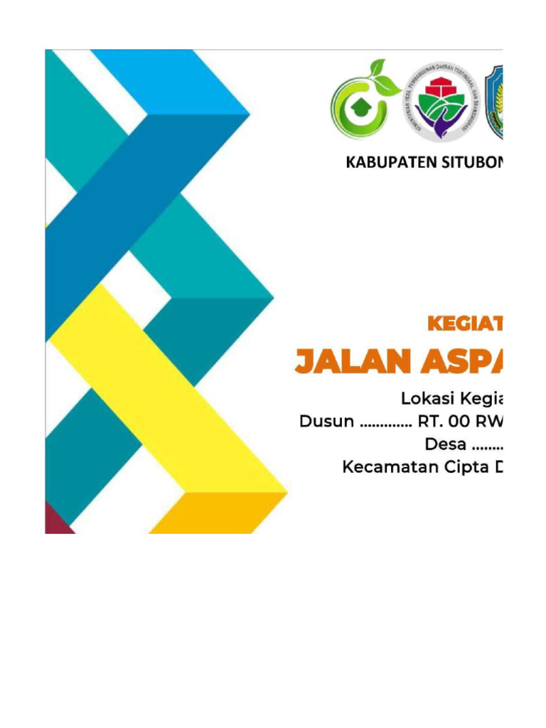 RAB Dan Gambar Jalan Aspal | PDF