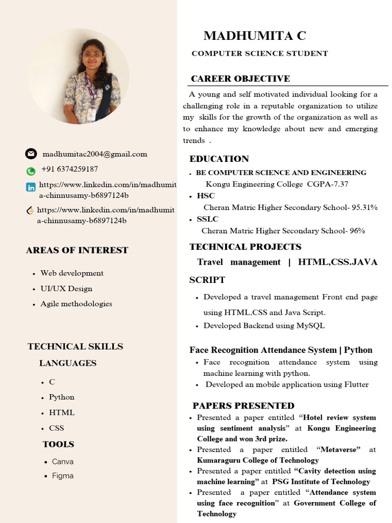 madhu resume | PDF | Web Development | Systems Architecture