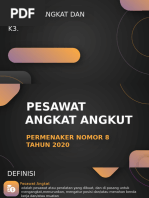 Permenaker No.8 Tahun 2020 Tentang PAA | PDF