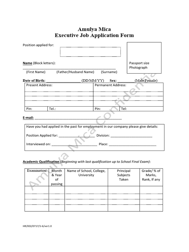 Executive_EAF_Form | PDF | Employee Benefits
