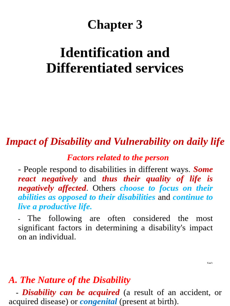 Inclusiveness Chapter 3 | PDF | Physical Therapy | Self Efficacy