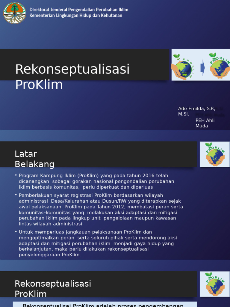 Rekonseptualisasi-Proklim Compress | PDF | Teknologi & Rekayasa