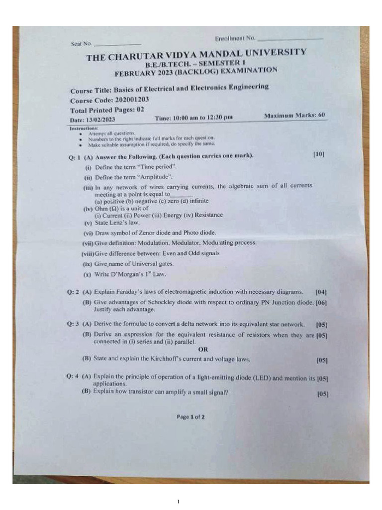 Feb 20023 Remedial Exam | PDF