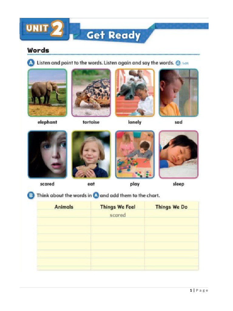 UNIT 2 BASIC 1 CHILDREN | PDF | Plural | Syntax