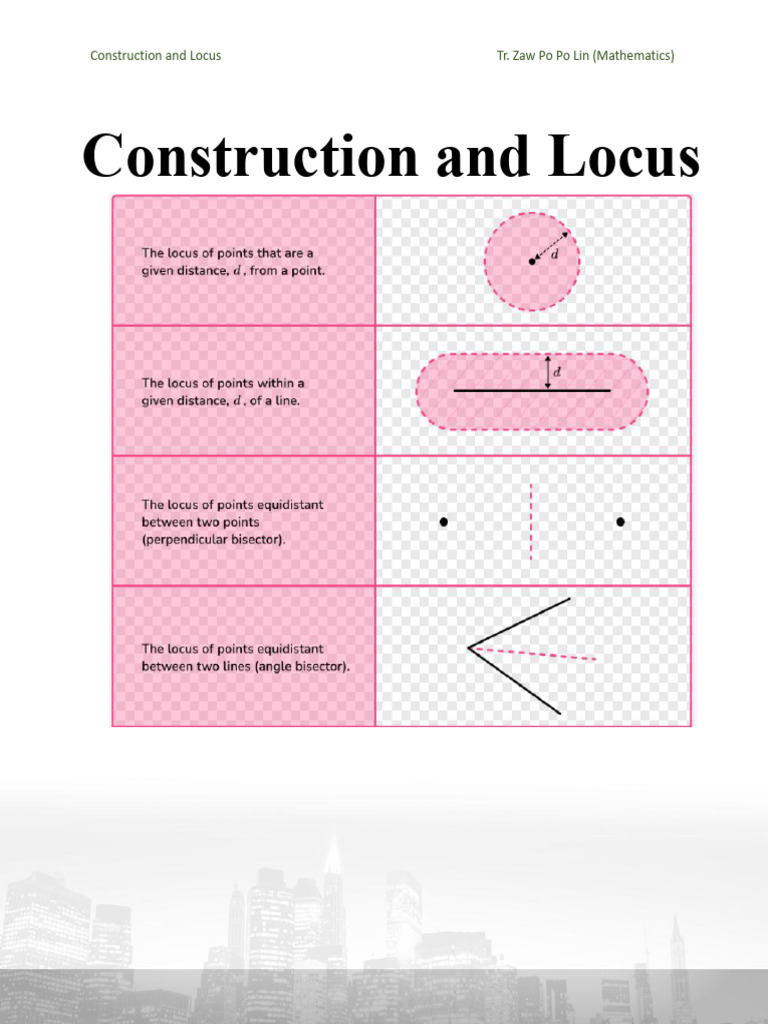 Locus (Paper 1) | PDF | Teaching Methods & Materials | Science ...