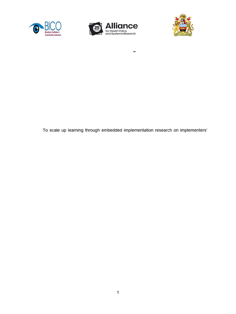 Eoi Mainstream Malawi 06112024 Final | PDF | World Health Organization | Vaccines