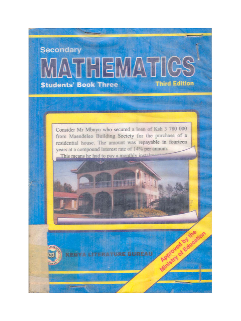 KLB Book 3 Mathematics | PDF