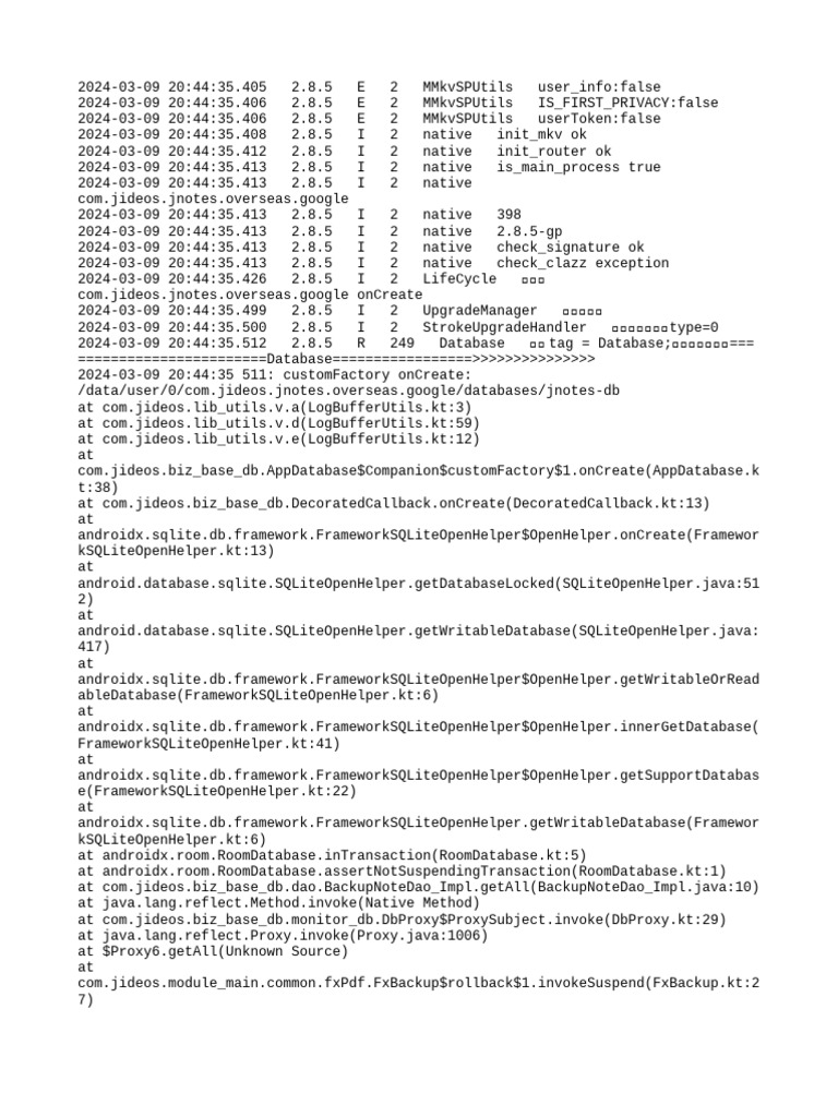 2024-03-09_log | PDF | Computing | Information Science