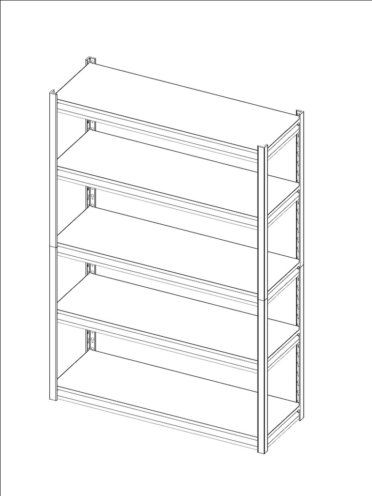 5-tier shelf | PDF | Manufactured Goods