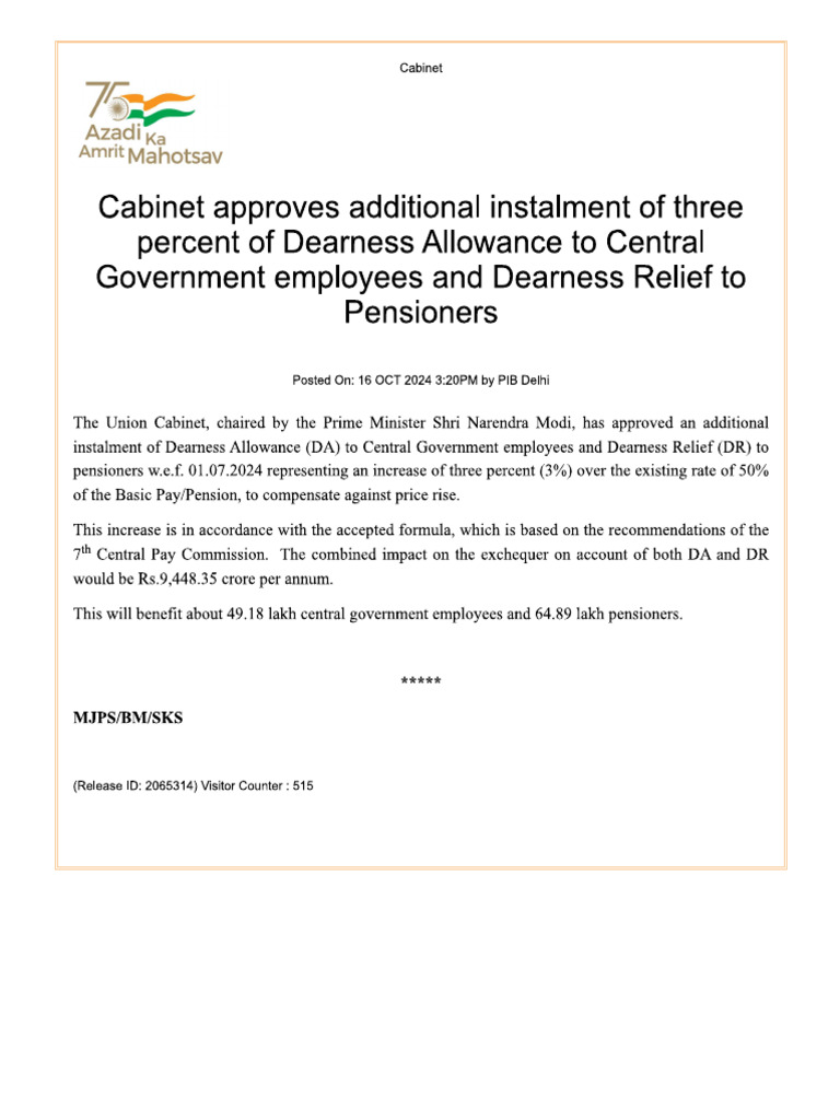 Da Order | PDF