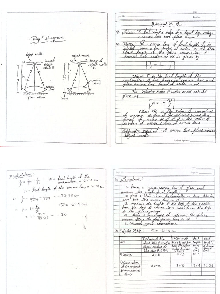 Physics Exp No | PDF