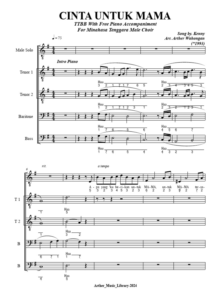 Cinta Untuk Mama | PDF