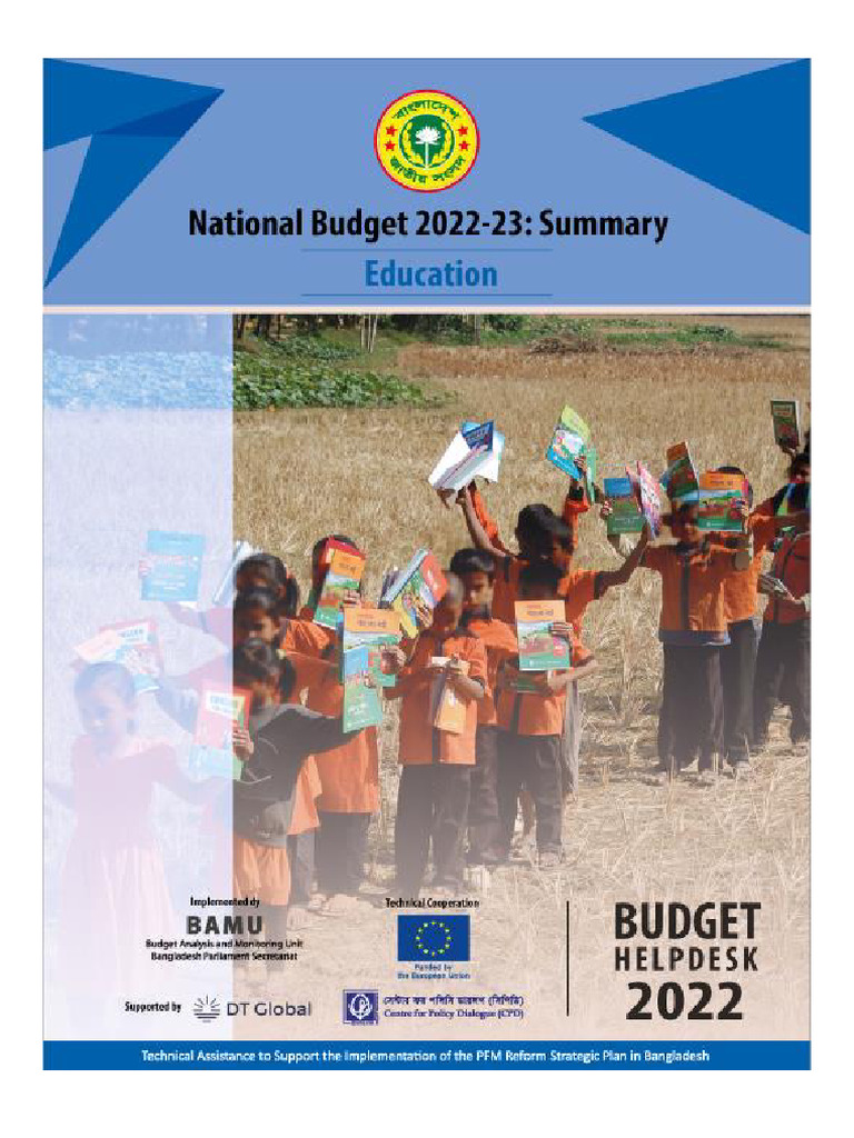 National Budget 2022 23 Summary Education | PDF | Information And Communications Technology ...