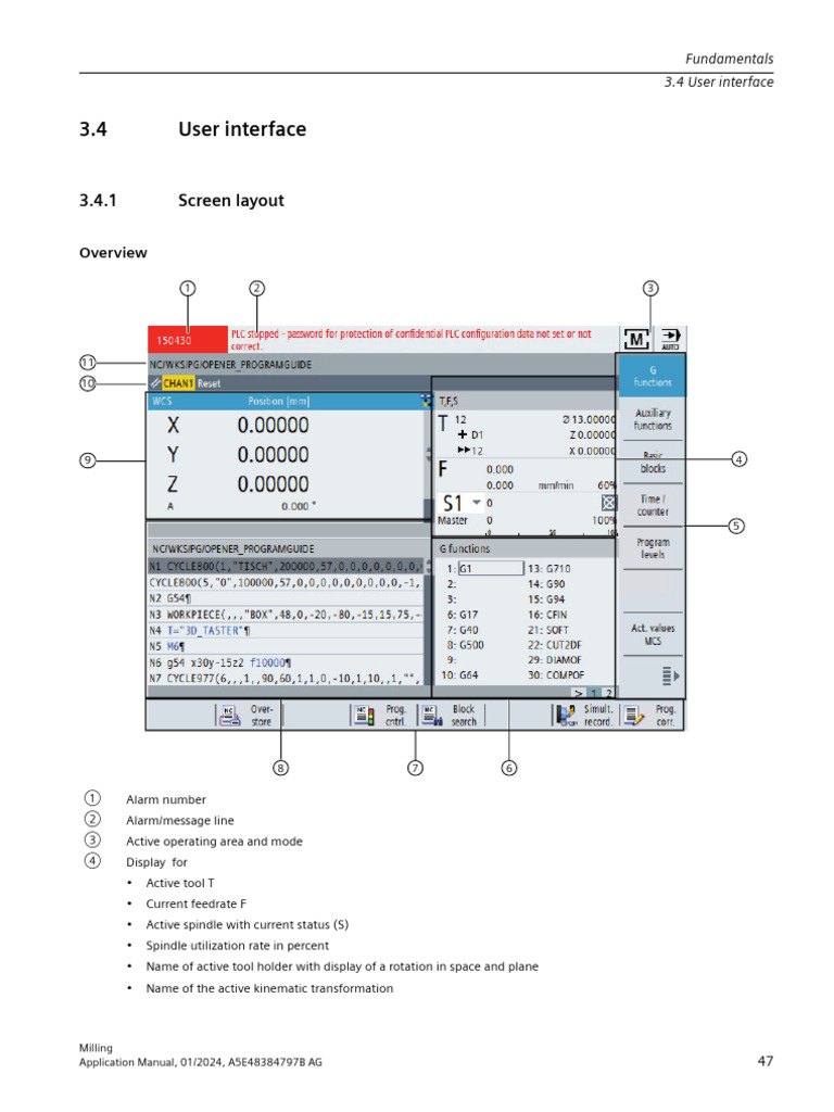 47 PDFsam ONE Milling Op Man 0124 en-US | PDF | Machines | Cartesian ...