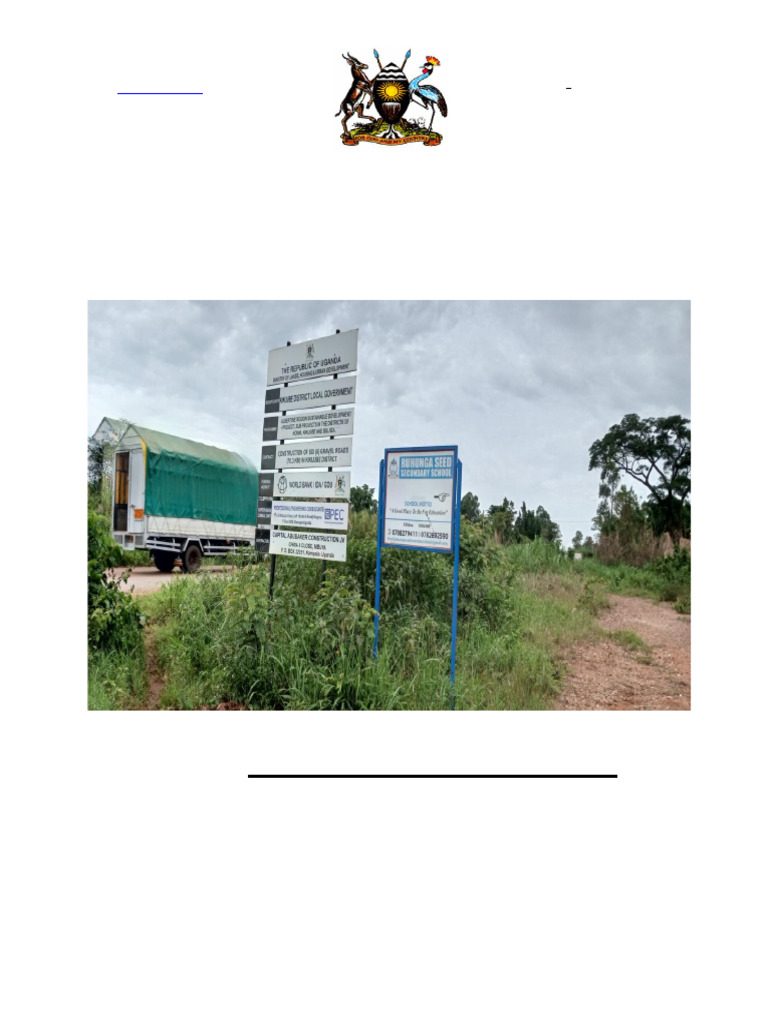 Ruhunga Geotechnical Survey Report-1 | PDF | Natural Materials | Earth ...