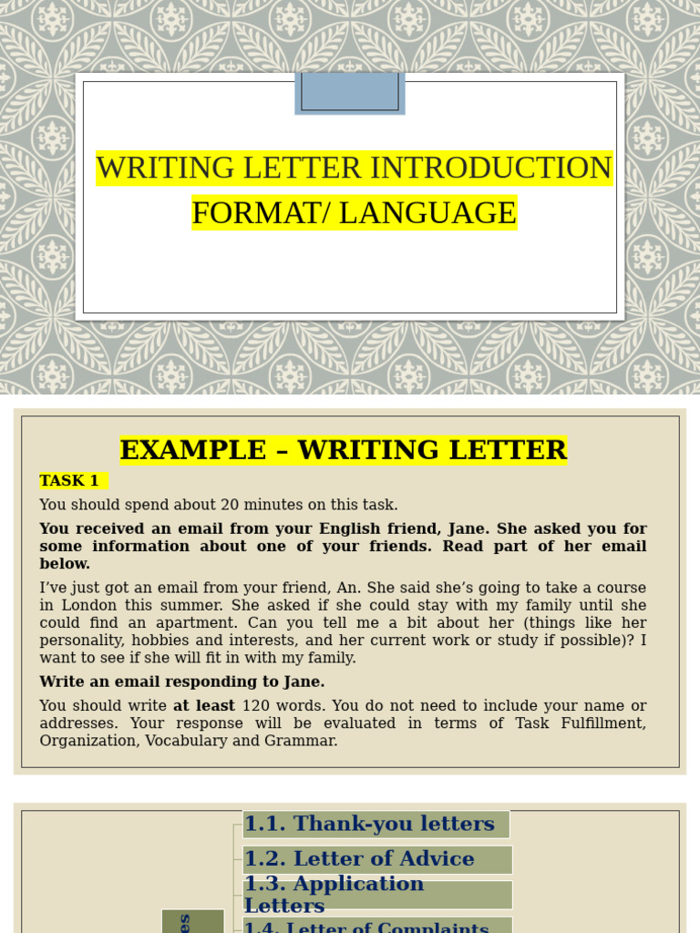 Guide to Writing Effective Letters | PDF | English Language | Linguistics