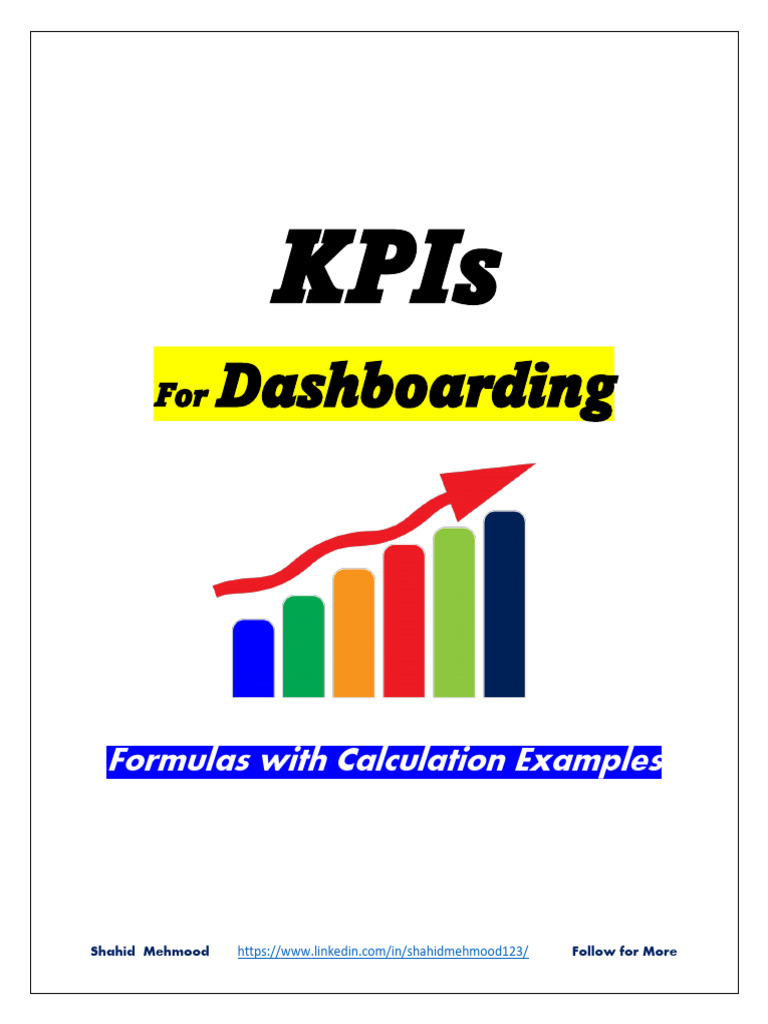 Essential KPIs for Business Dashboarding | PDF | Employee Relations ...