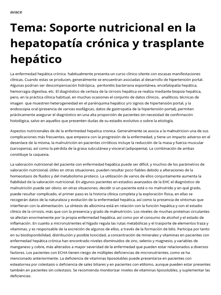 Avace Resumenes | PDF | Enfermedad renal crónica | Proteínas