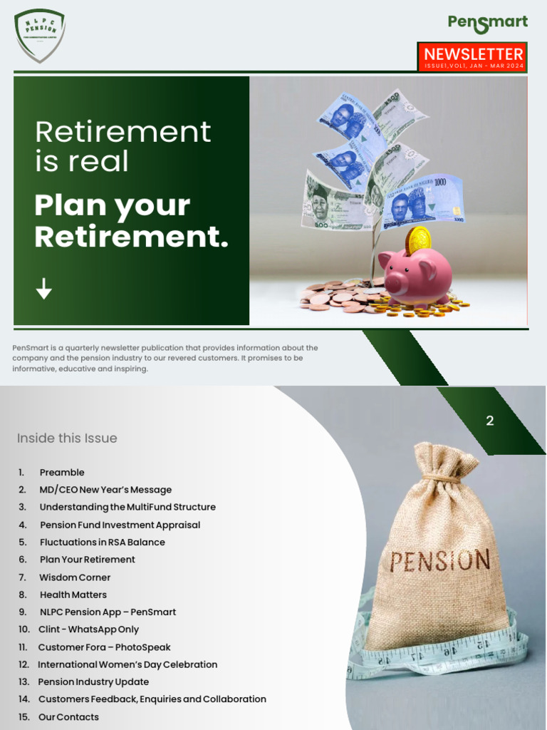NLPC Newsletter V.1january 2024 | PDF | Password | Pension