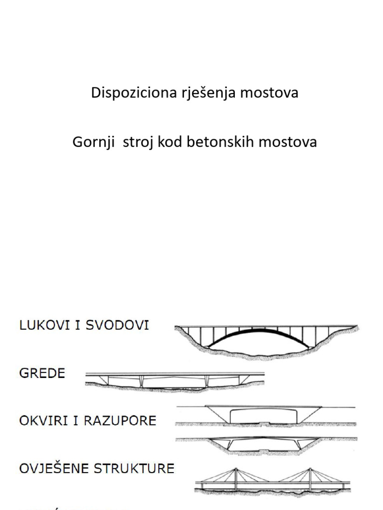 Betonski Mostovi 5 Cas | PDF