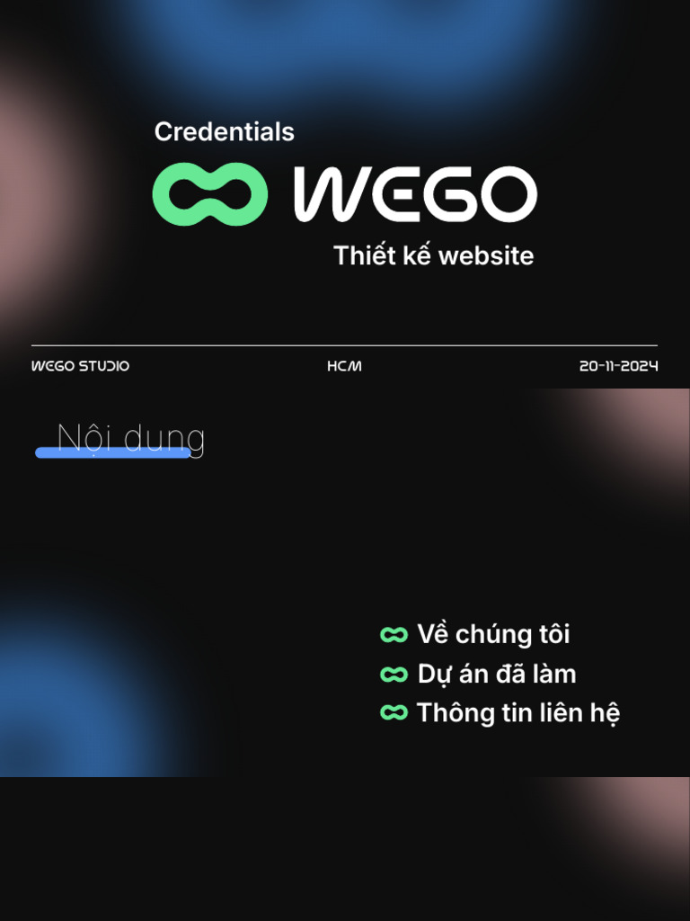 Credentials Wego - Tháng 11 | PDF